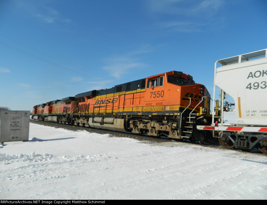 BNSF 7550